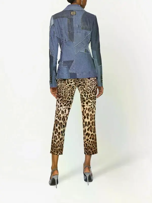 Dolce & Gabbana Leopard-print Tailored Trousers