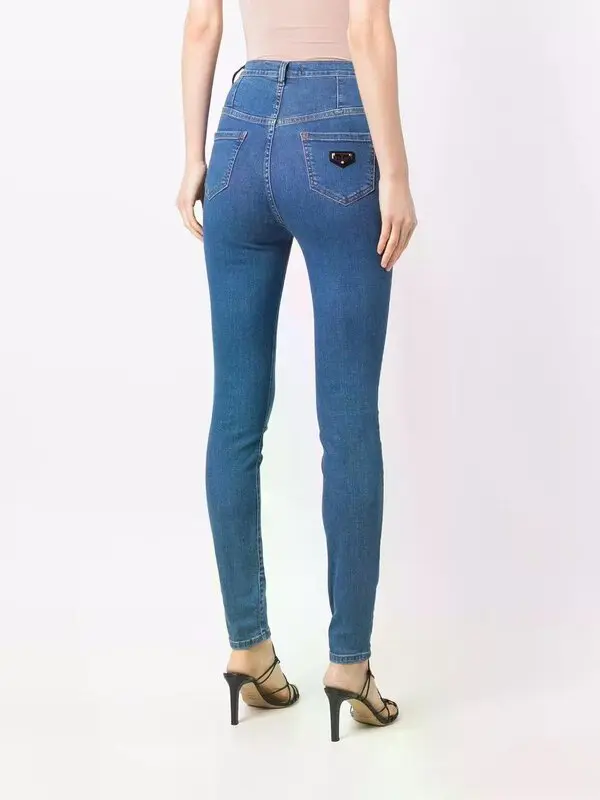 Philipp Plein High-waist Jegging Jeans