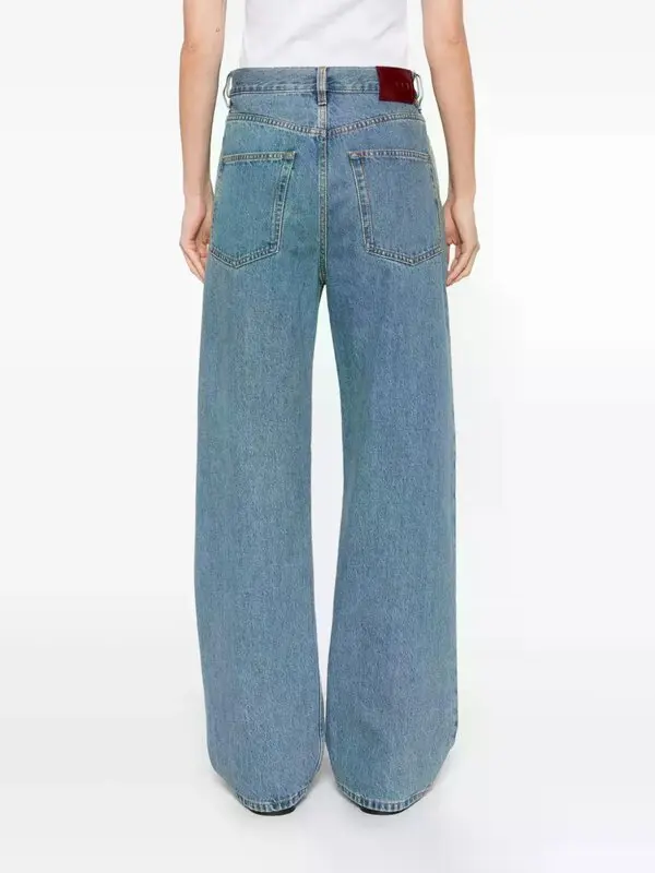 Gucci Logo-patch Jeans