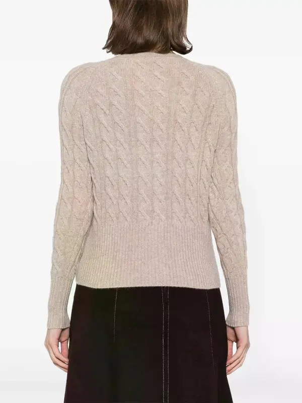 N.peal Myla Cable Cardigan