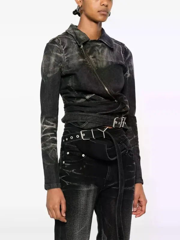 Y/project Wrap Denim Jacket