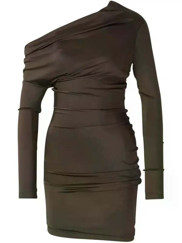 Alexander McQueen Asymmetrical Mini Dress