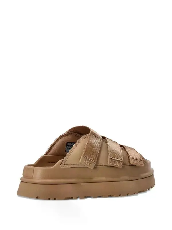 UGG Goldenglow Touch-strap Platform Sandals - Neutrals