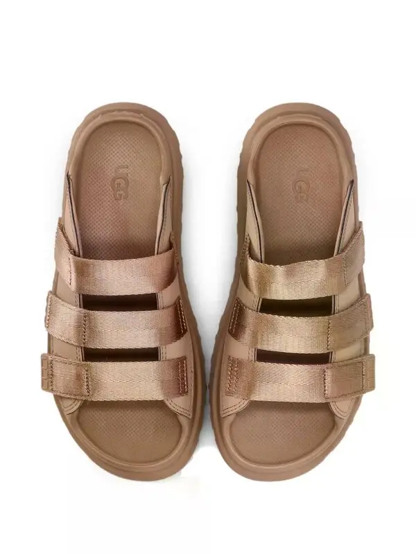 UGG Goldenglow Touch-strap Platform Sandals - Neutrals