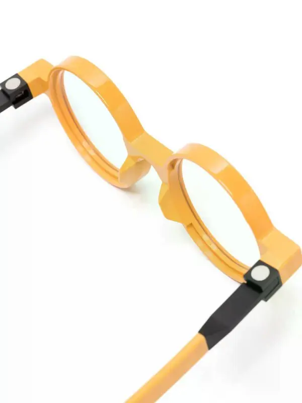 VAVA EYEWEAR Round-frame Glasses - Yellow