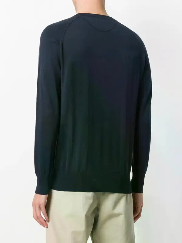 Aspesi Cotton Raglan Sweatshirt - Blue