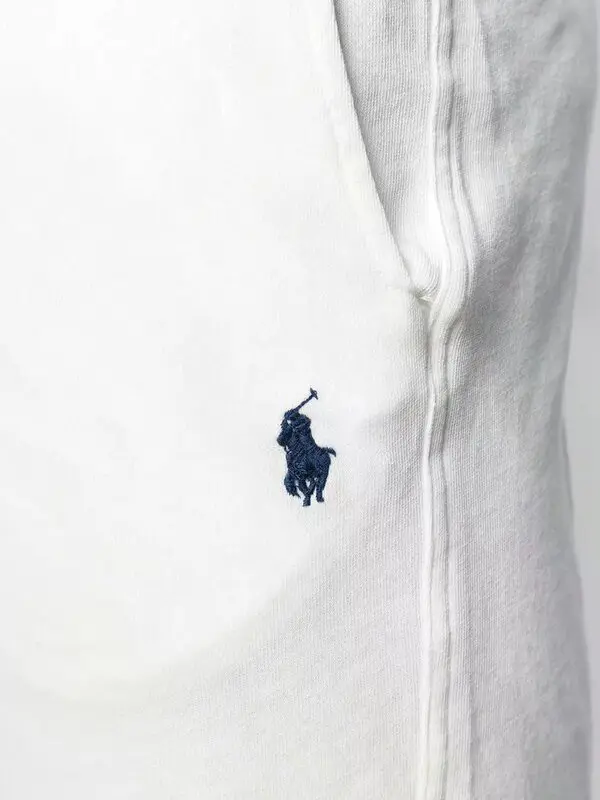 Polo Ralph Lauren Logo Track Shorts - White