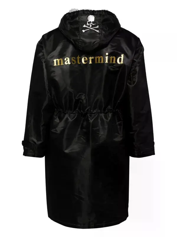 MASTERMIND WORLD Logo-print Hooded Coat