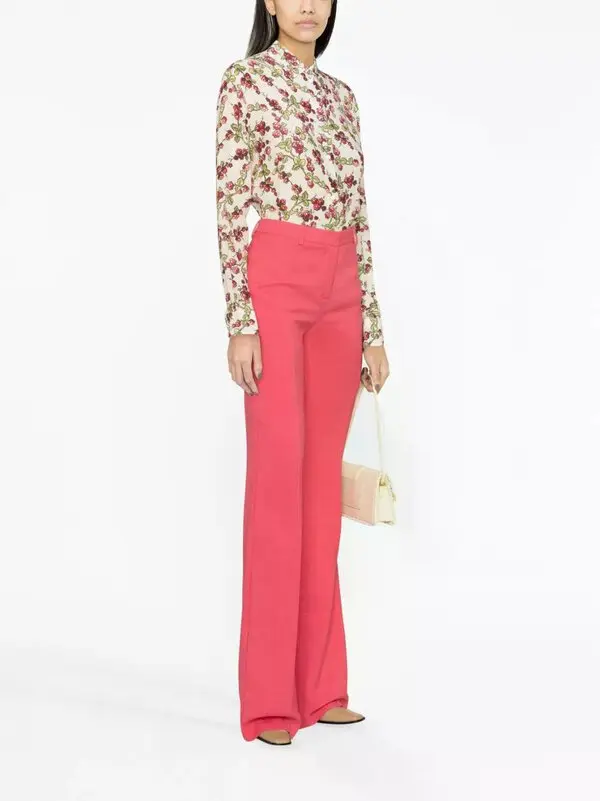 Etro Mid-rise Flared Trousers