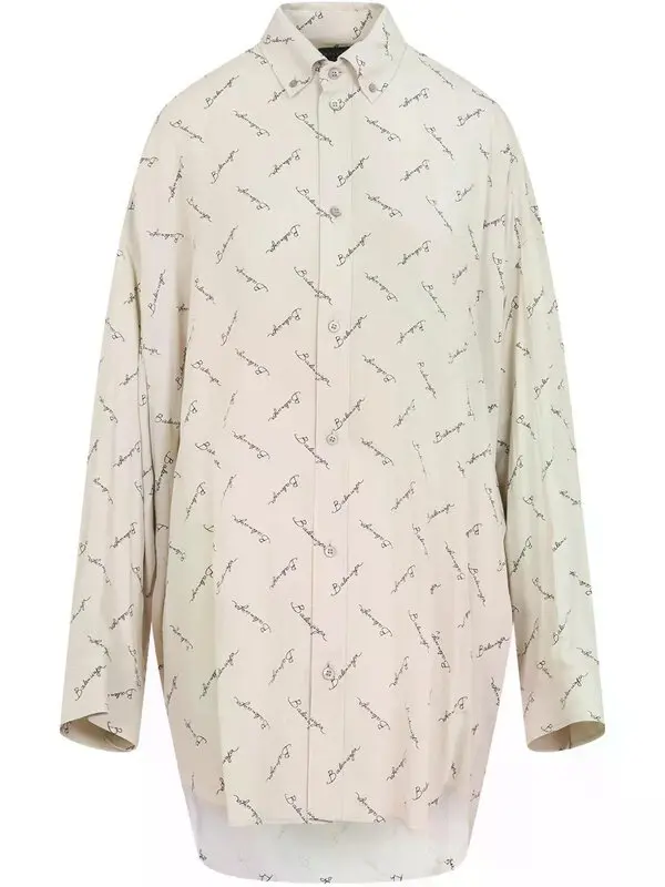 Balenciaga Printed Shirt
