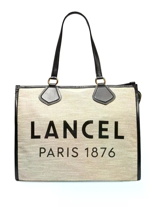 LANCEL Logo-print Tote Bag