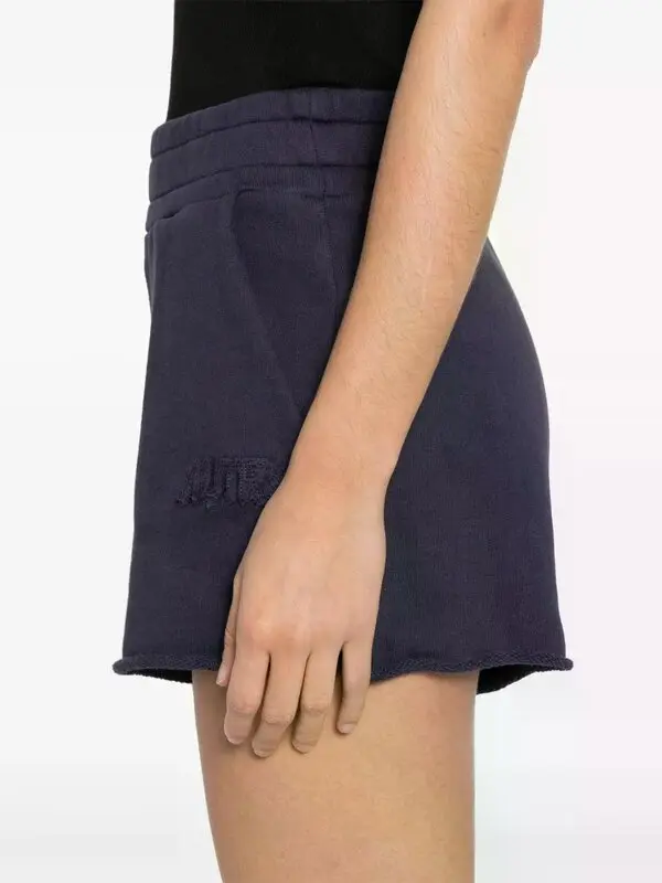 AUTRY Jersey Texture Track Shorts