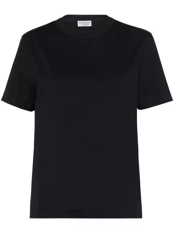 Brunello Cucinelli Monili-trim Cotton T-shirt