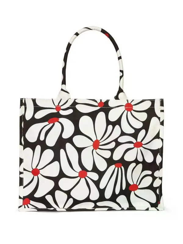 MSGM Floral-print Tote Bag