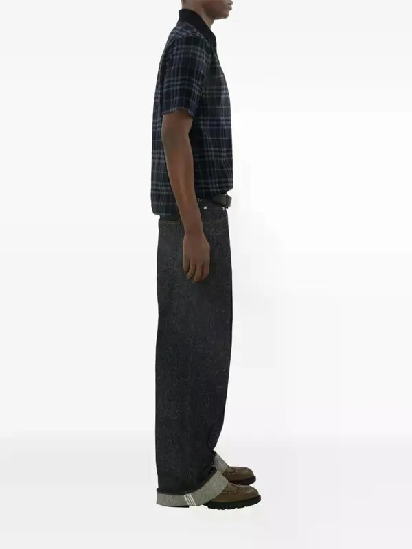 Burberry Checked Polo Shirt