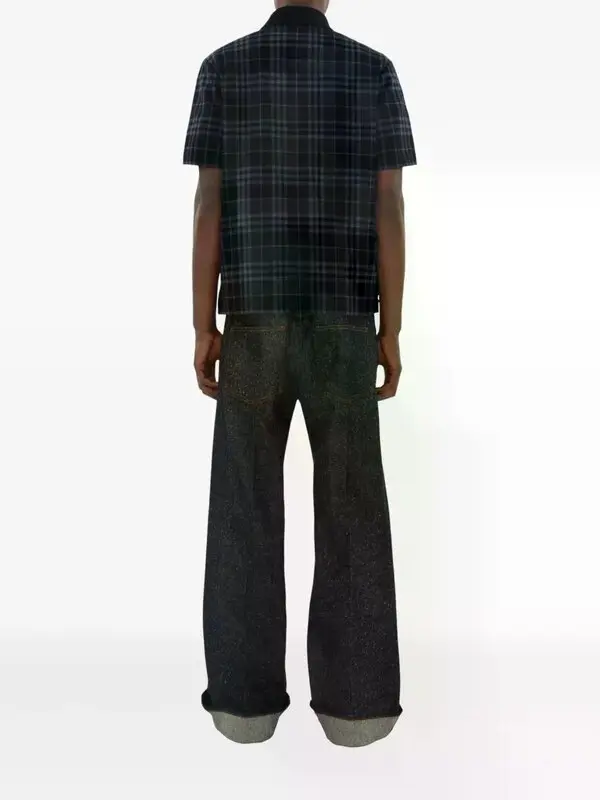 Burberry Checked Polo Shirt