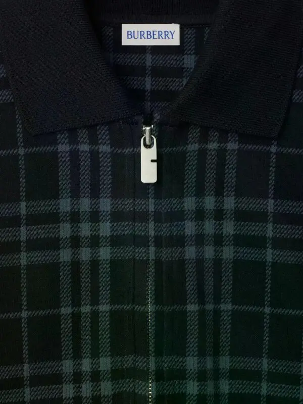 Burberry Checked Polo Shirt