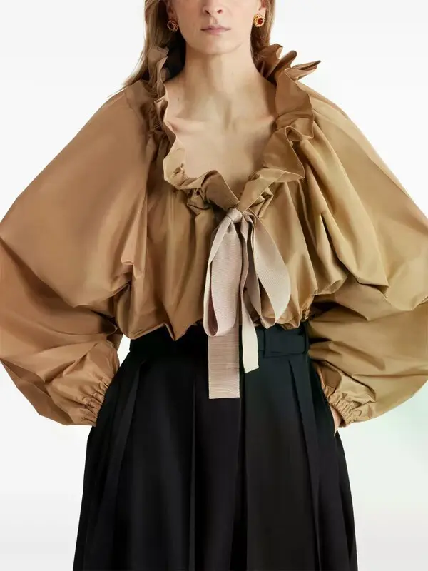 PATOU Iconic Drawstring Blouse