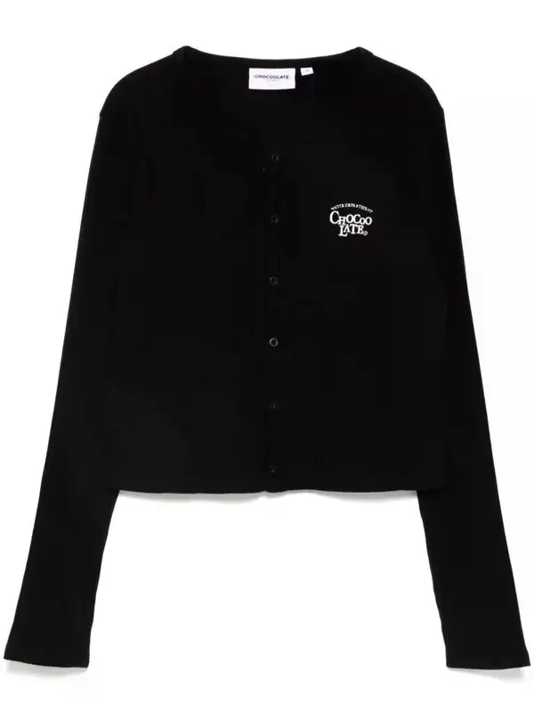 CHOCOOLATE Logo-embroidered Top