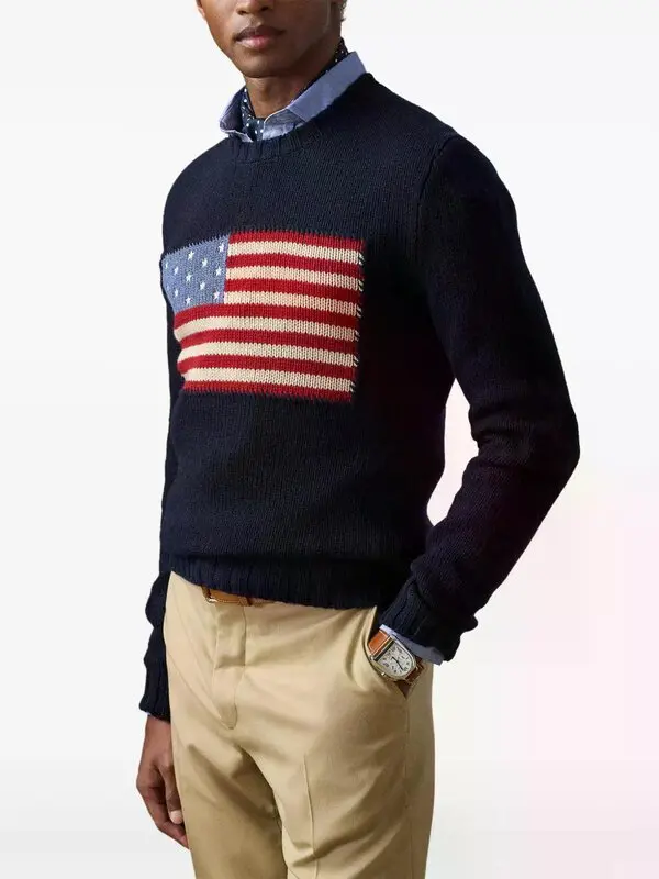 Ralph Lauren Purple Label Intarsia-knit Sweater