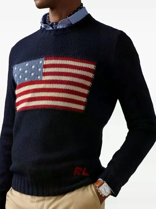 Ralph Lauren Purple Label Intarsia-knit Sweater