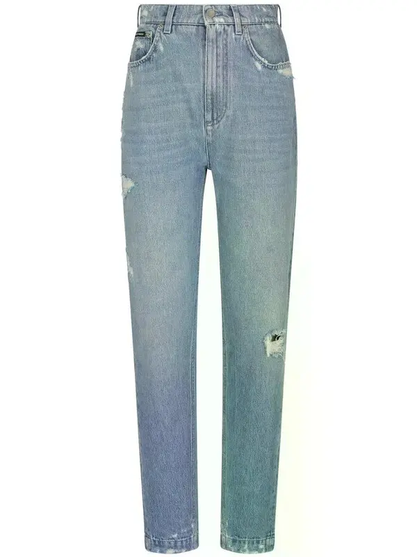 Dolce & Gabbana Mini Ripped Detail Jeans