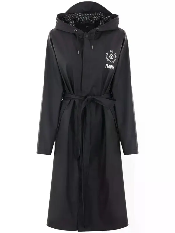 Rains X 10 Corso Como Printed Belted Raincoat