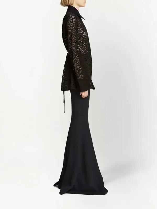 Proenza Schouler Floral Lace Shirt