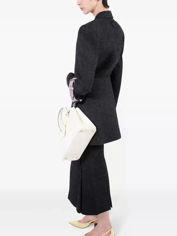 Prada Double-breasted Wool Coat