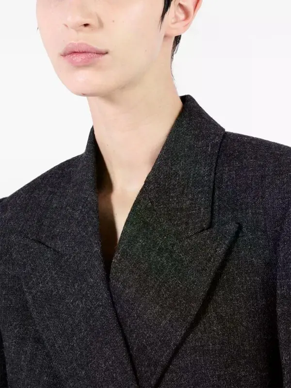 Prada Double-breasted Wool Coat