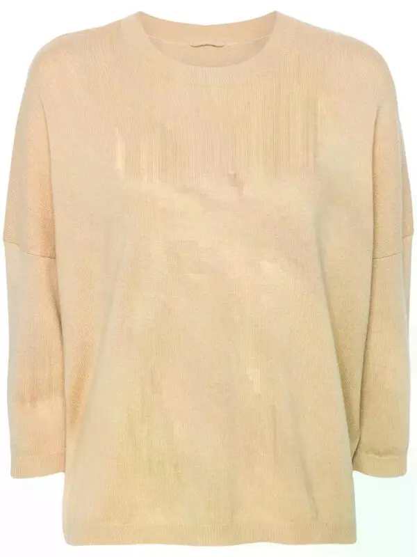 Max & Moi Plavana Fine-knit Jumper - Brown