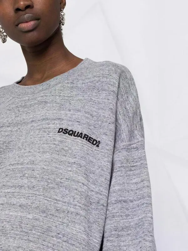 Dsquared2 Logo-print Sweater Dress