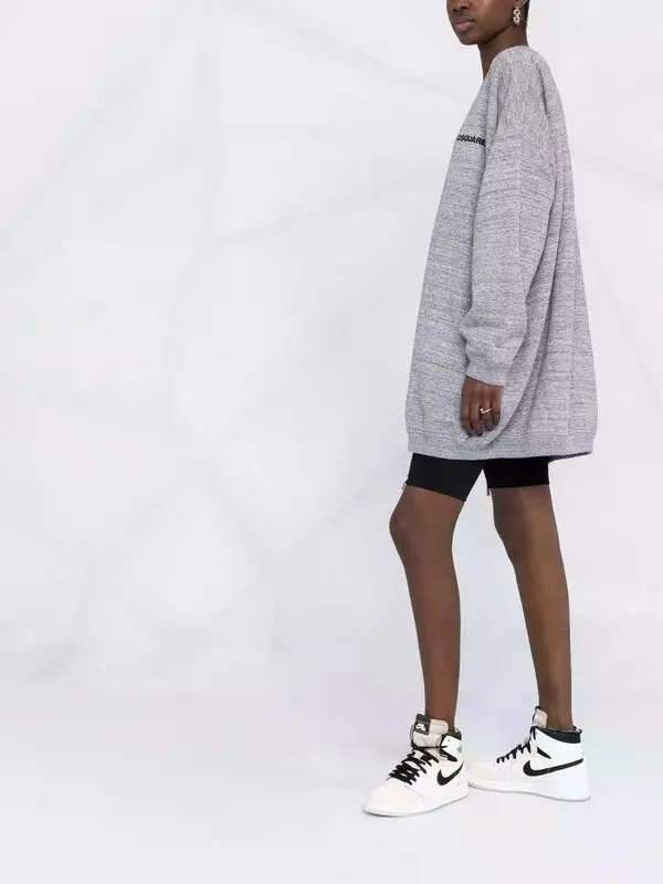 Dsquared2 Logo-print Sweater Dress