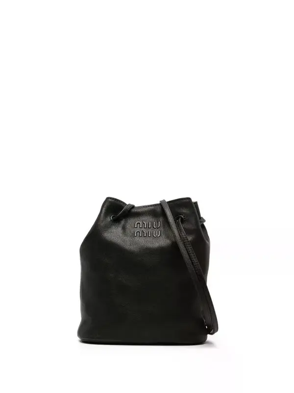 Miu Miu Mini Leather Bucket Bag