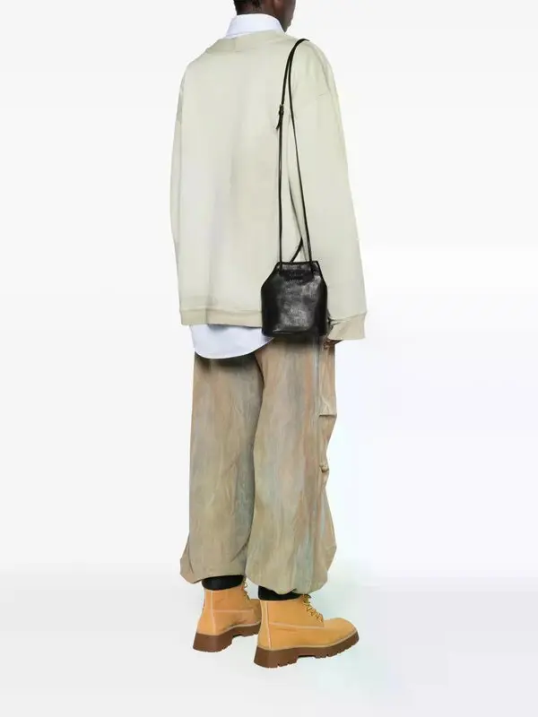 Miu Miu Mini Leather Bucket Bag