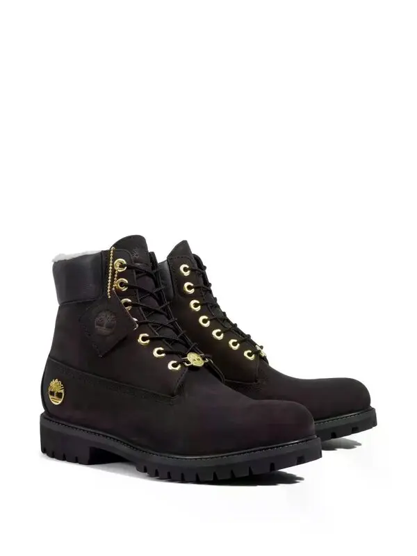 Timberland 6-inch Premium Warm Lined Boots - Black