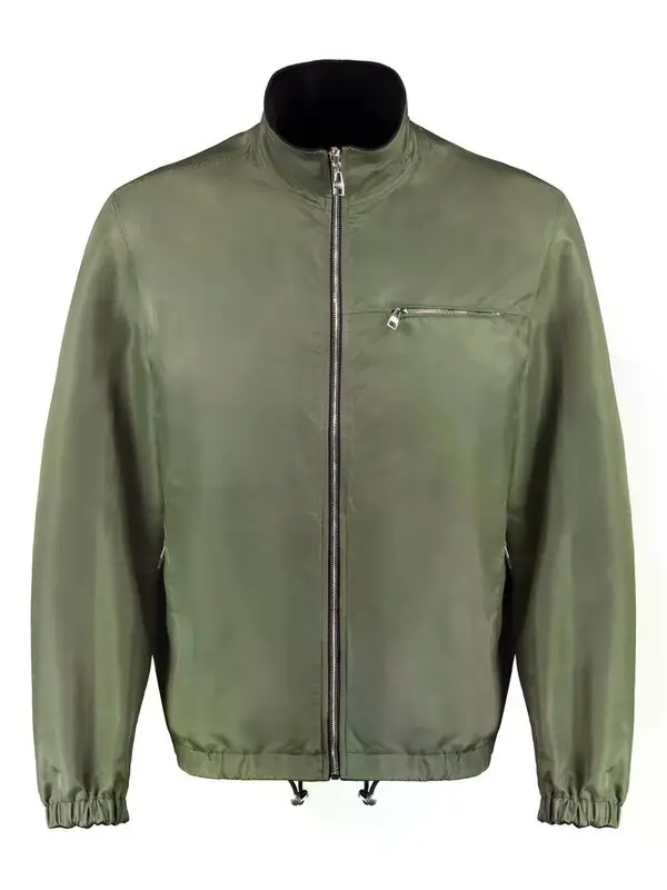 Alexander McQueen Graffiti Reversible Bomber Jacket