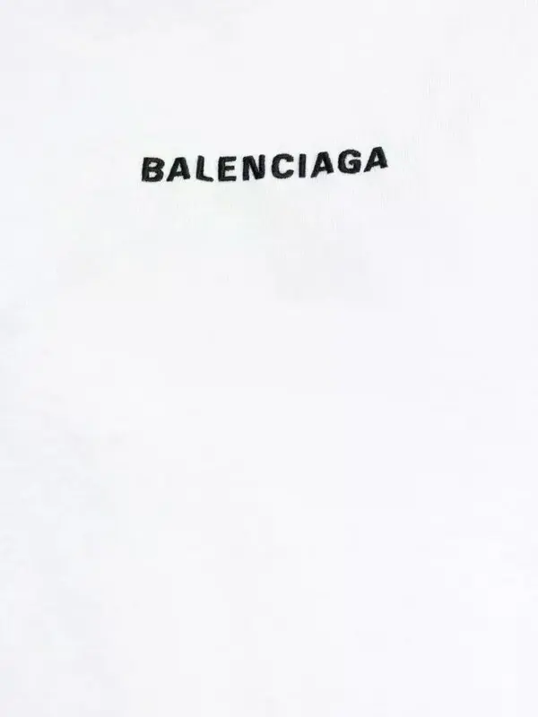 Balenciaga Logo-embroidered T-shirt
