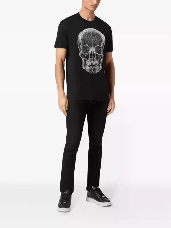 Philipp Plein Ss Xray Skull-print T-shirt
