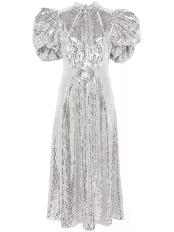 ROTATE BY BIRGER CHRISTENSEN Sequined Maxi Dress
