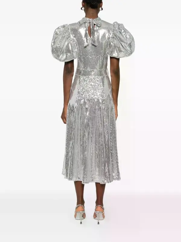 ROTATE BY BIRGER CHRISTENSEN Sequined Maxi Dress
