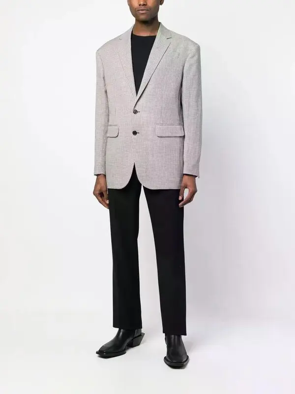 Dsquared2 Single-breasted Checked Jacket