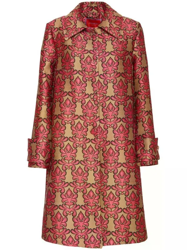 La DoubleJ Patterned Jacquard Precious Coat