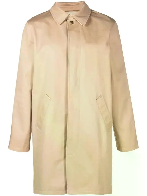 A.p.c. Ville Cotton Raincoat - Neutrals