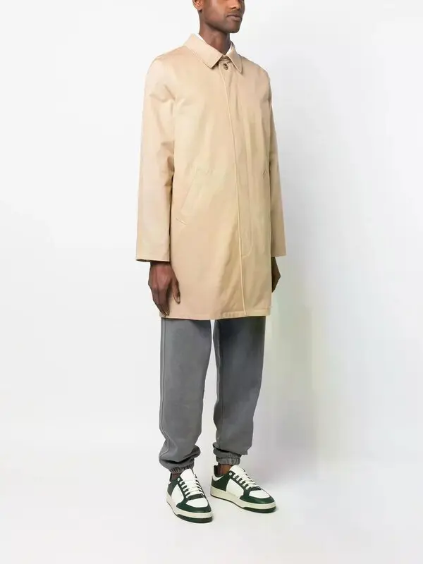 A.p.c. Ville Cotton Raincoat - Neutrals
