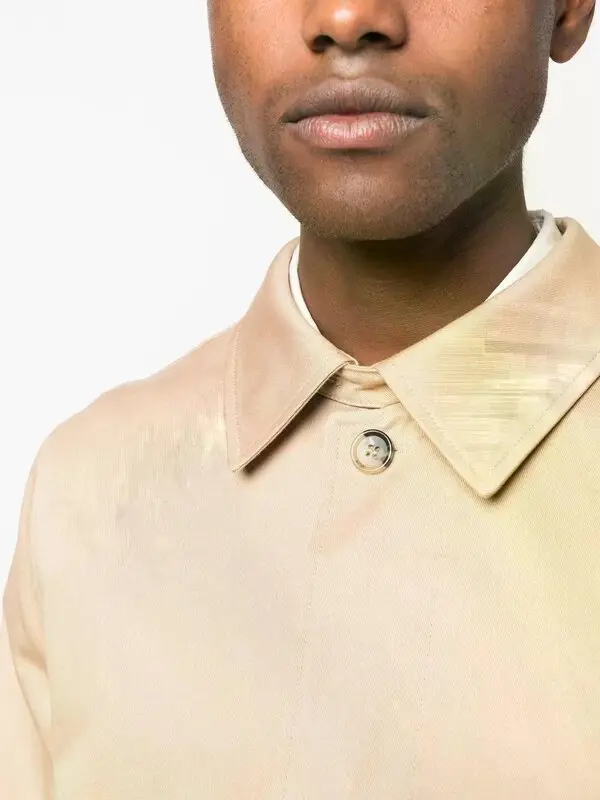 A.p.c. Ville Cotton Raincoat - Neutrals