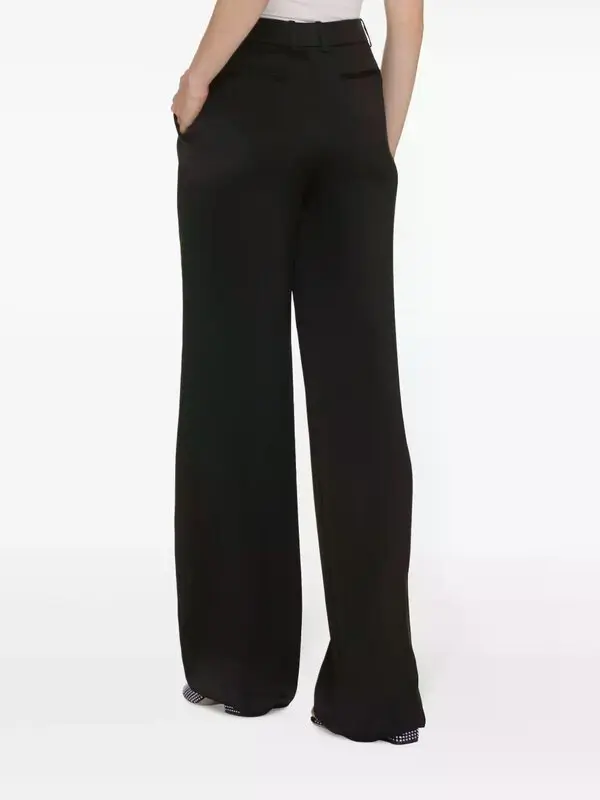 Saint Laurent Pleated Straight Trousers