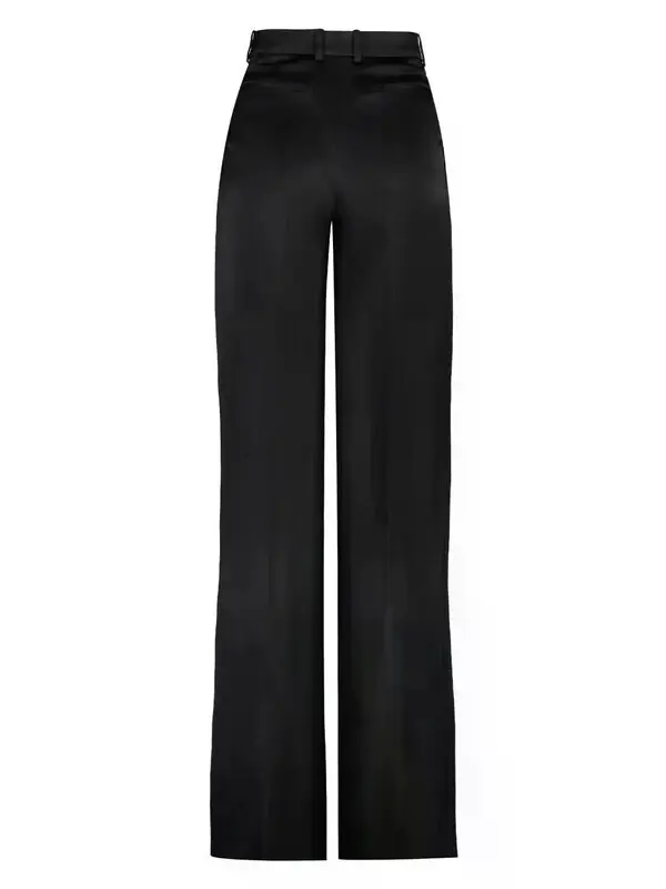 Saint Laurent Pleated Straight Trousers