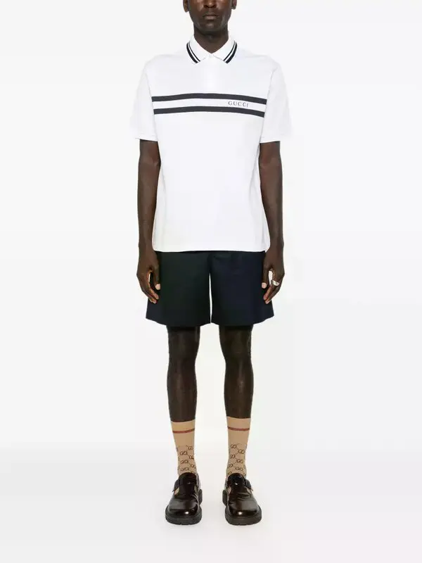 Gucci Web-stripe Tailored Shorts