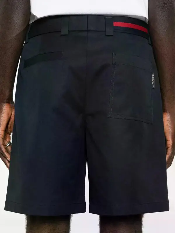 Gucci Web-stripe Tailored Shorts
